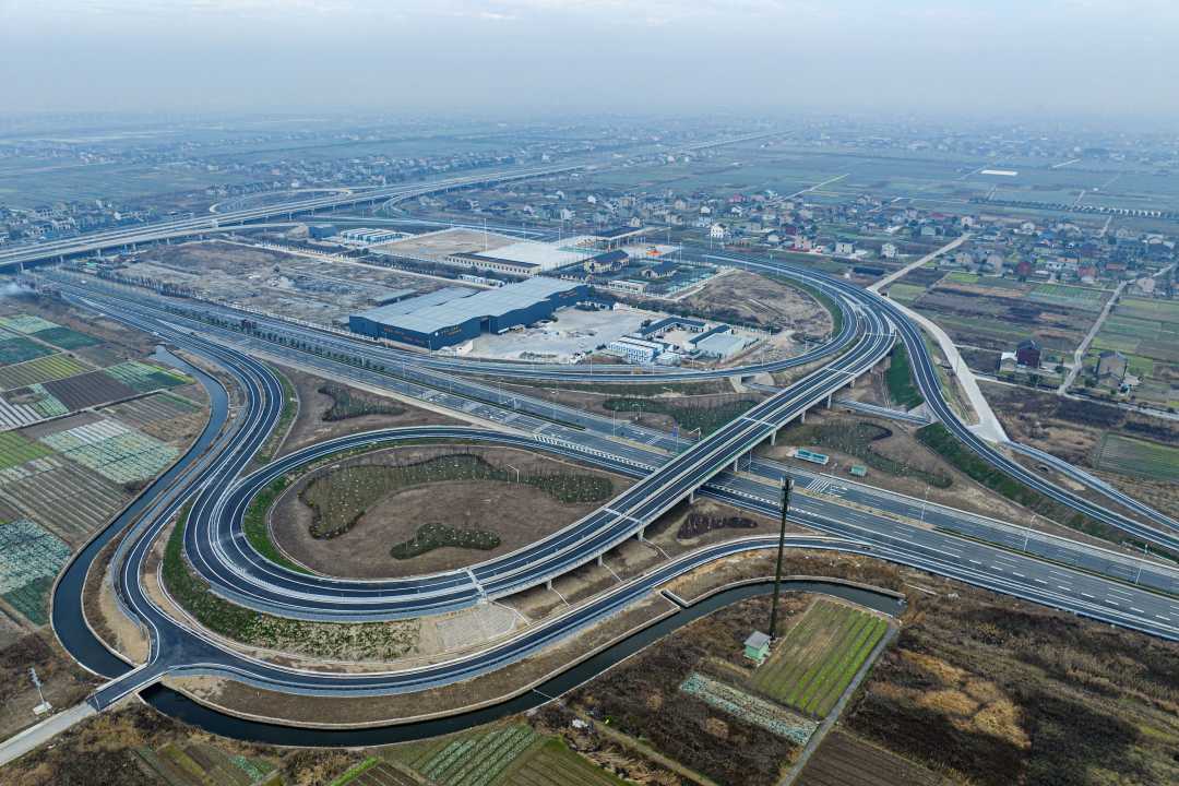 杭甬高速复线宁波段一期开通在即